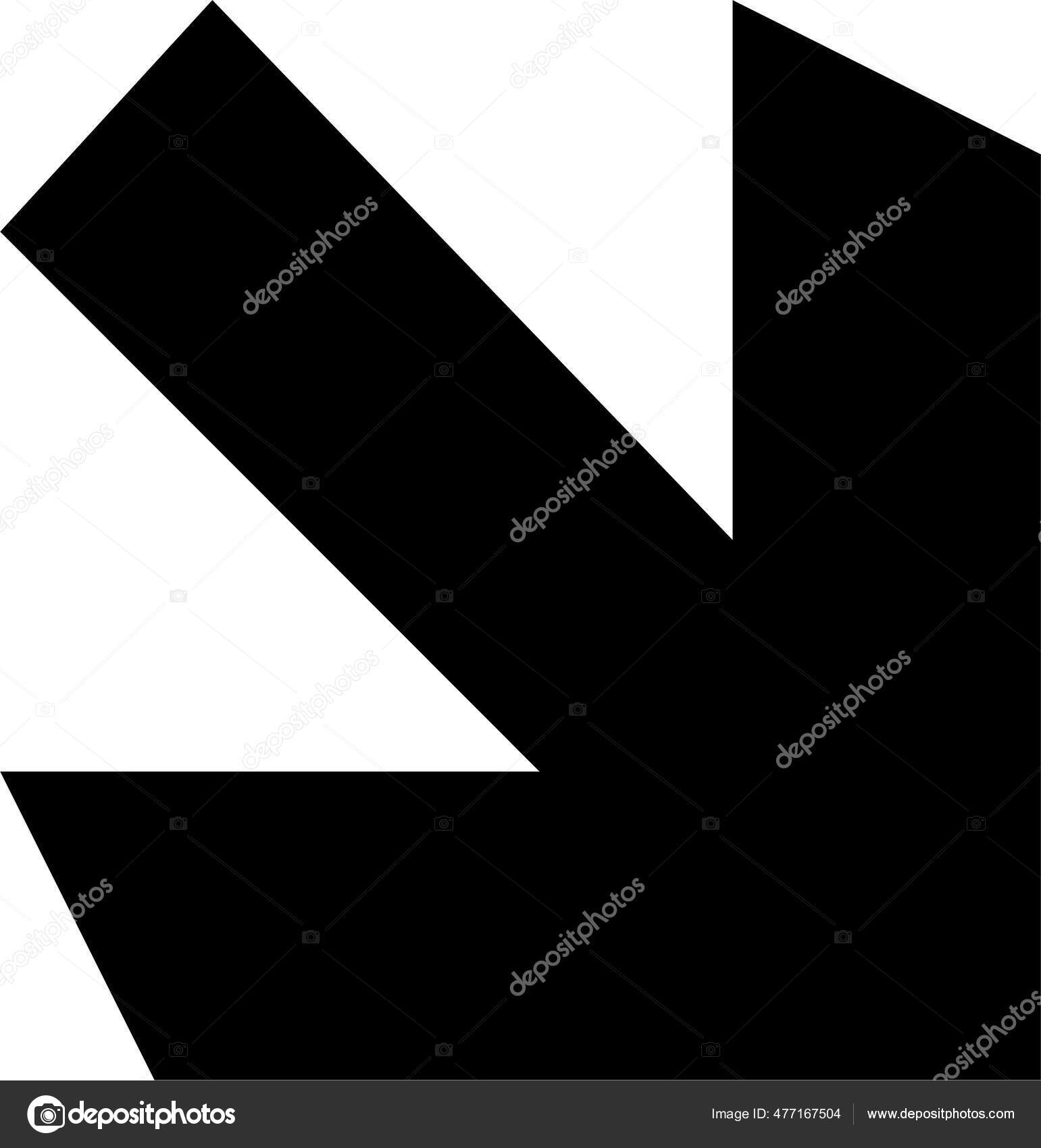 Align Arrow Arrows Icon Solid Style Stock Vector by ©iconfinder 477167504