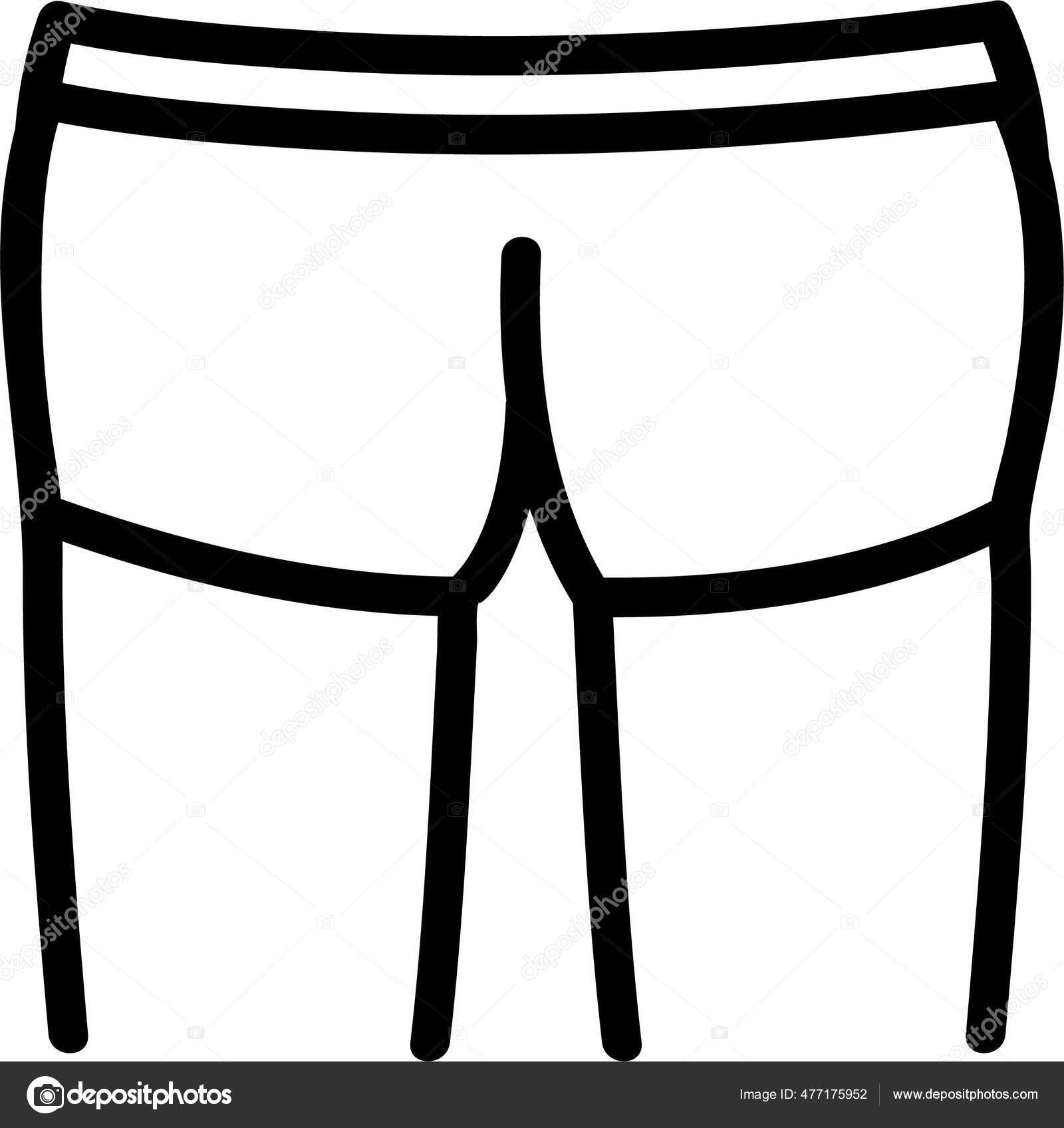 Ass Body Butt Icon Vector de stock #477175952 de ©iconfinder