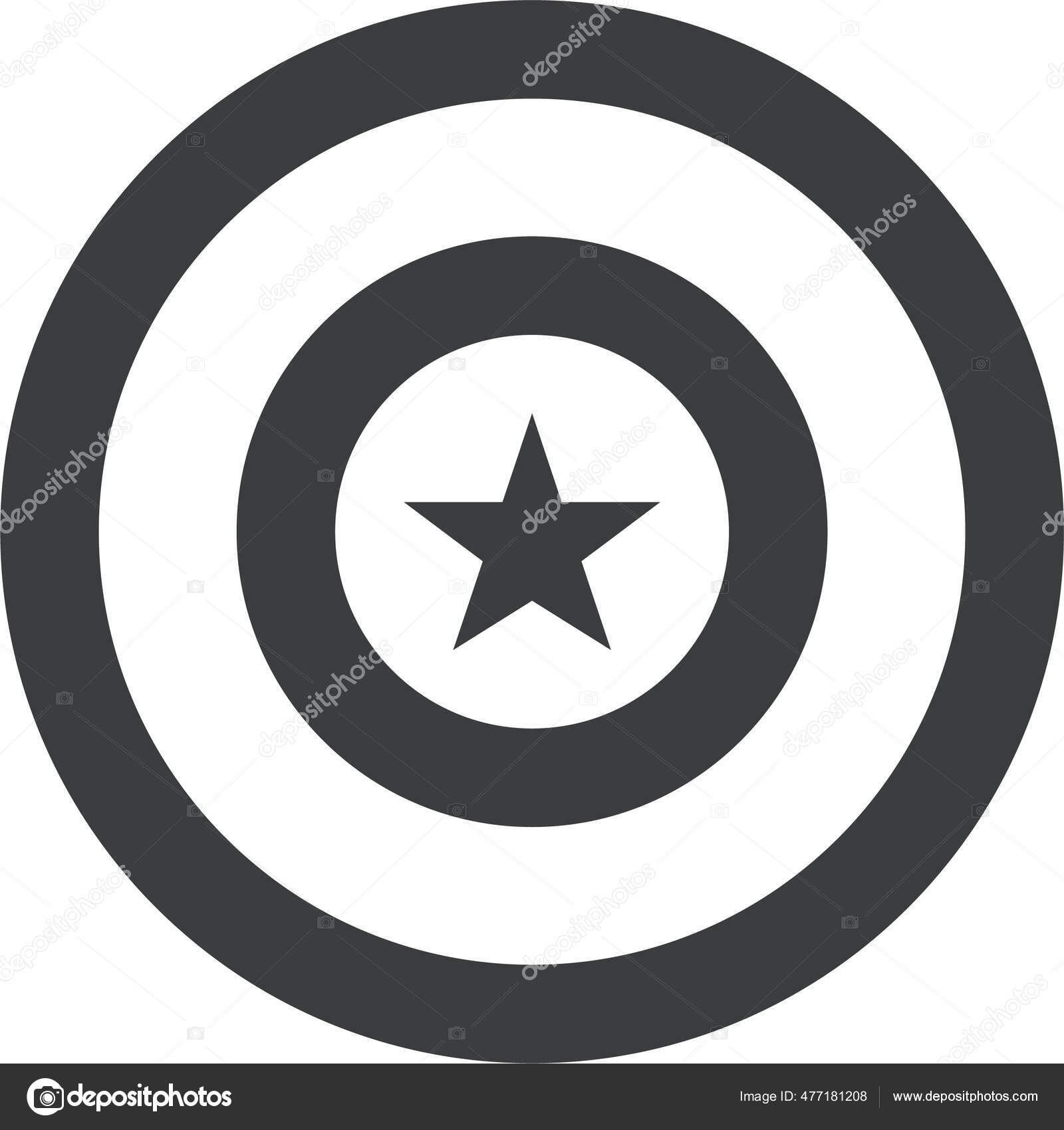 Shield Logo Marvel Vector