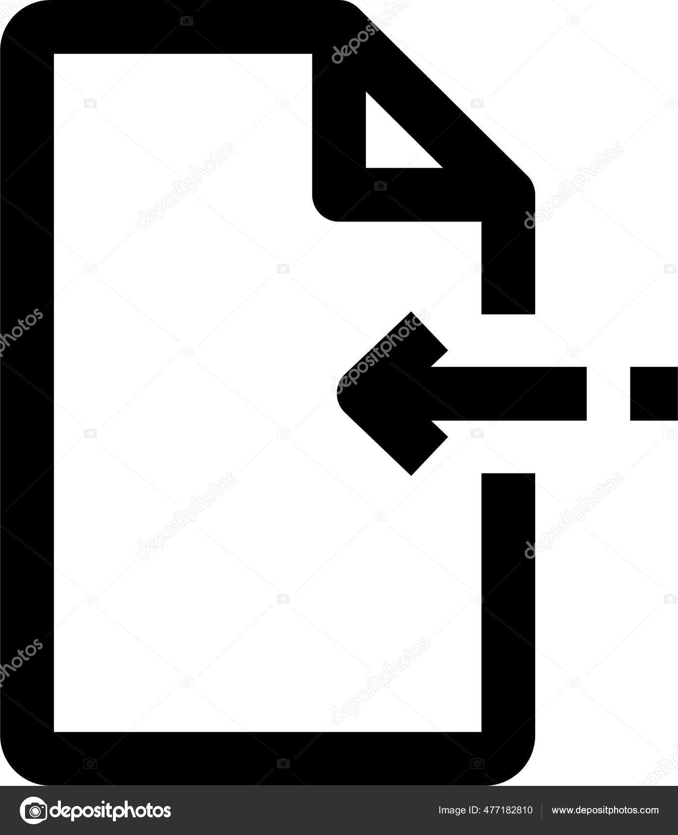 Document File Import Icon Stock Vector by ©iconfinder 477182810 Document File Import Icon Stock Vector by ©iconfinder 477182810