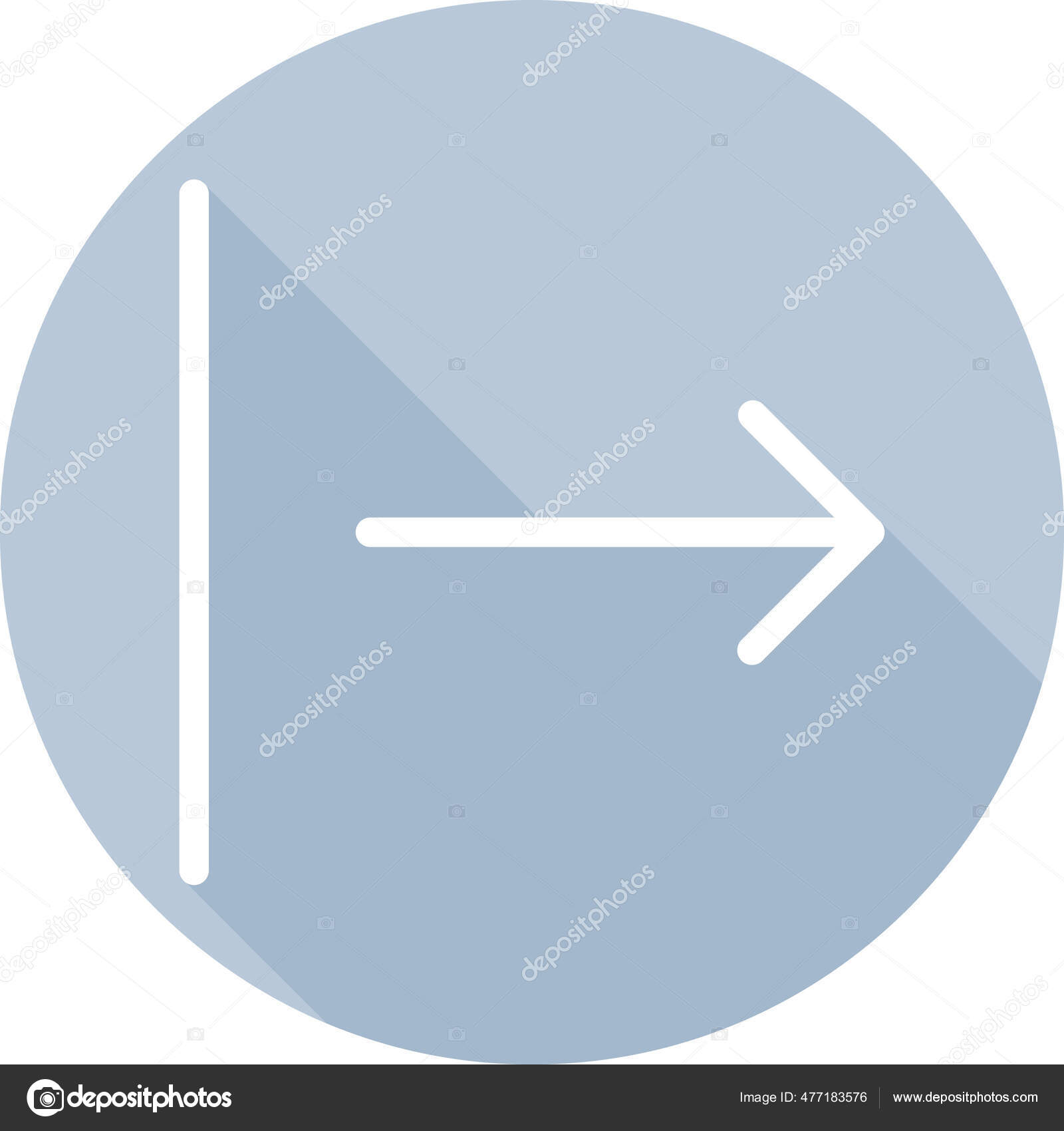 Arrow Arrows Control Icon Outline Style Stock Vector by ©iconfinder ...