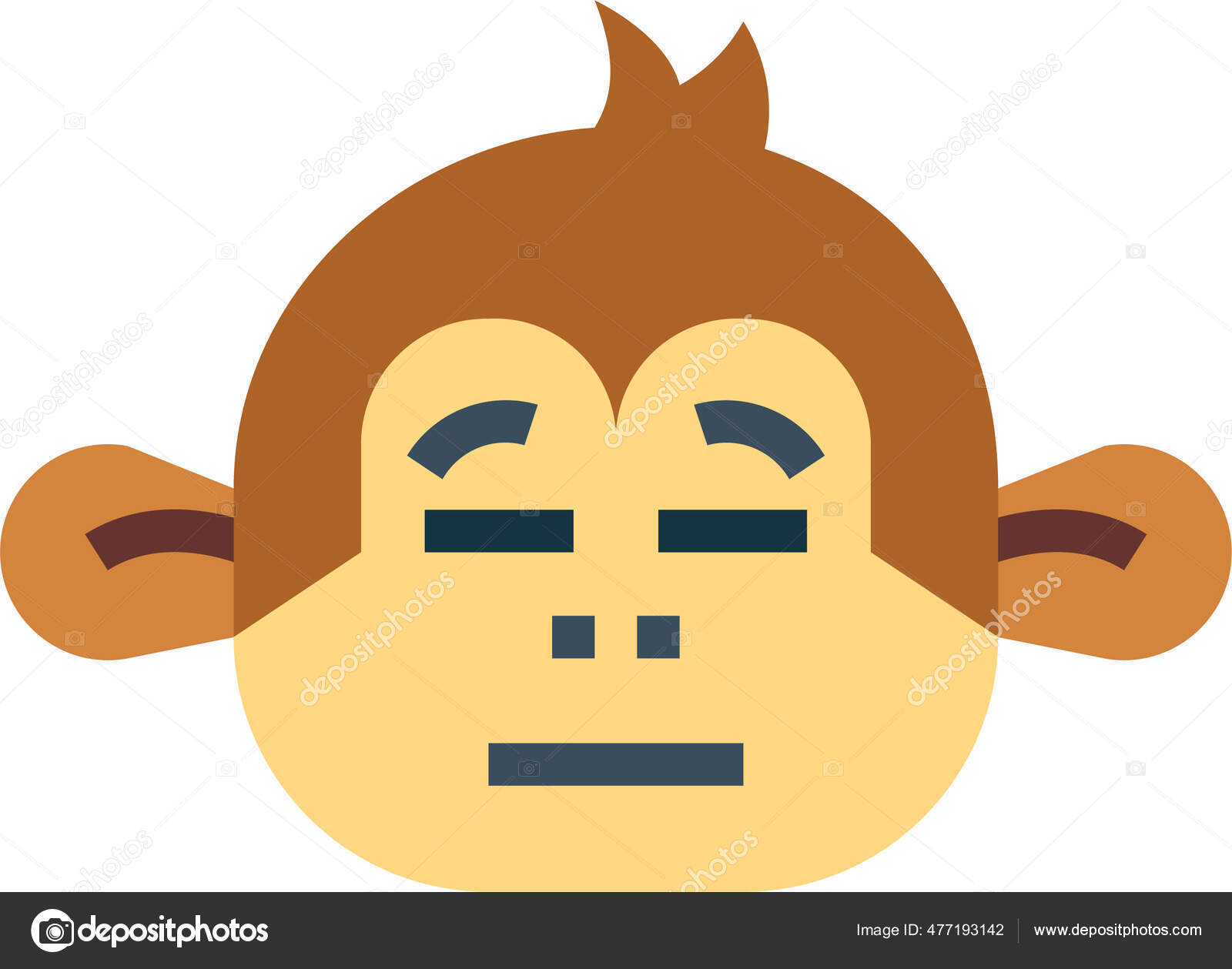 Mono Animal Mamífero Icono Vector de stock #477193142 de ©iconfinder