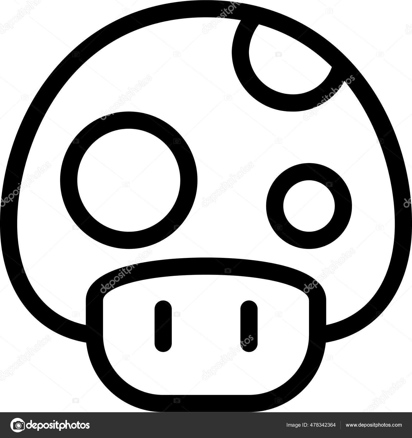 Mario Mushroom Vector