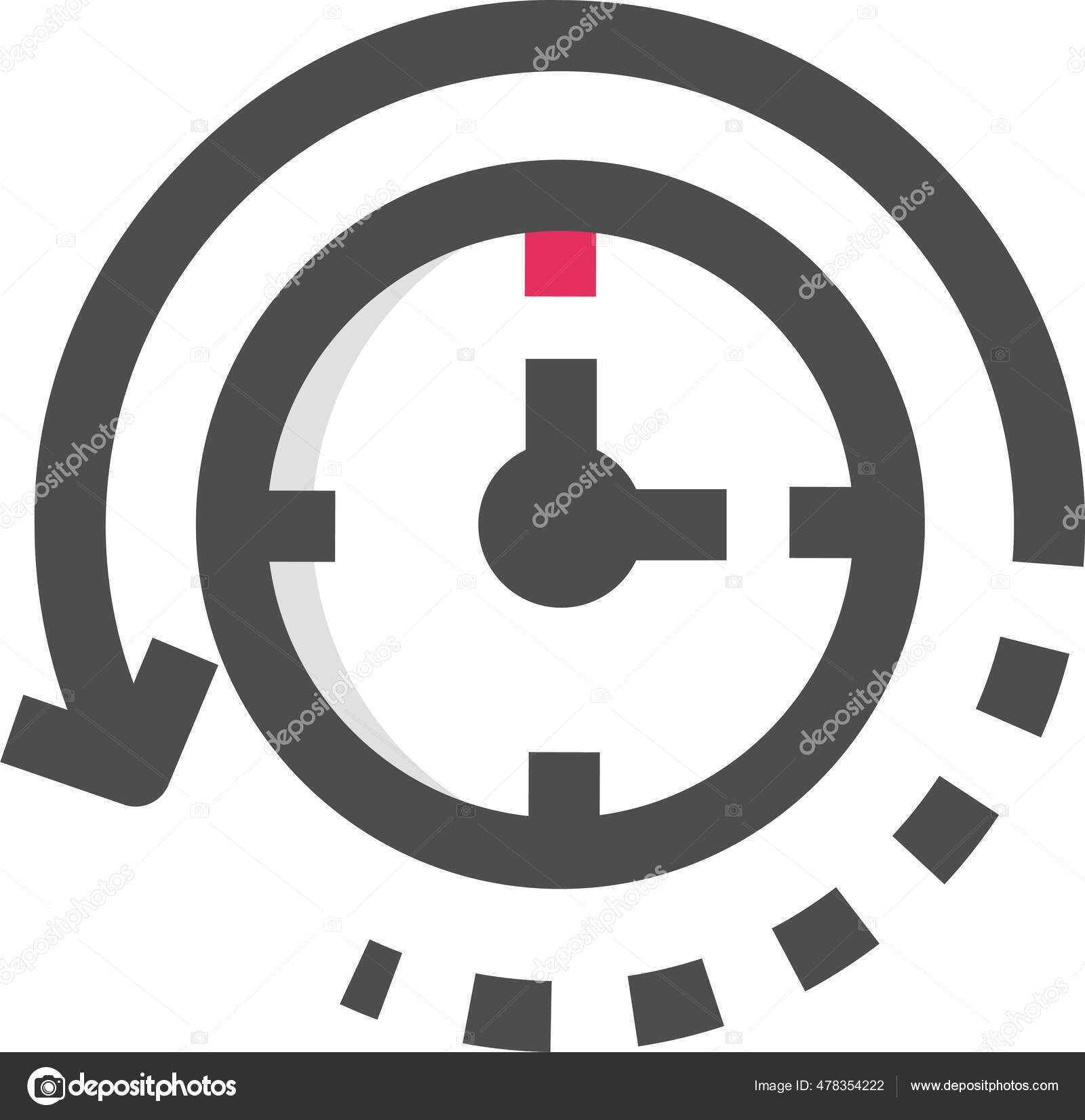 Cycle Planning Recovery Icon Stock Vector Image by ©iconfinder #478354222