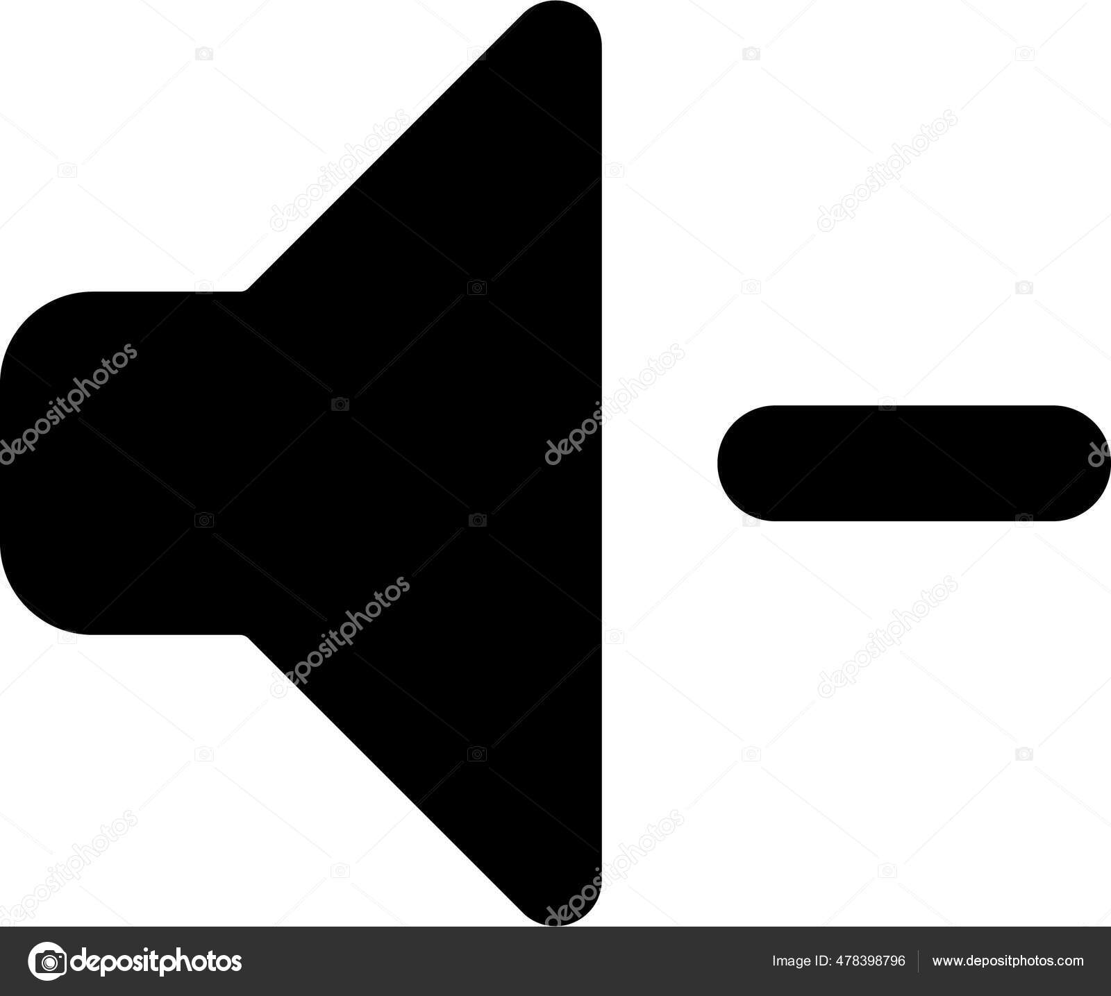 Volume Control Icon Solid Style Stock Vector by ©iconfinder 478398796