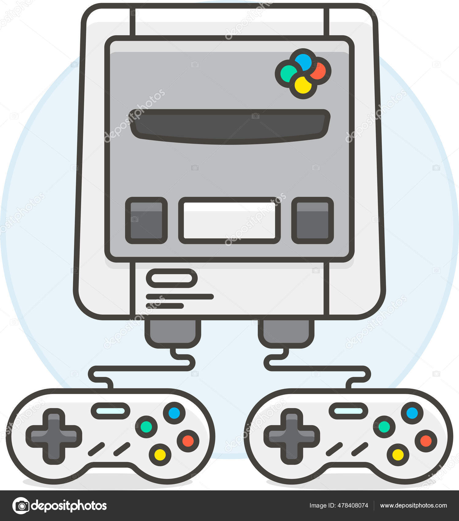 Super Nintendo Vector