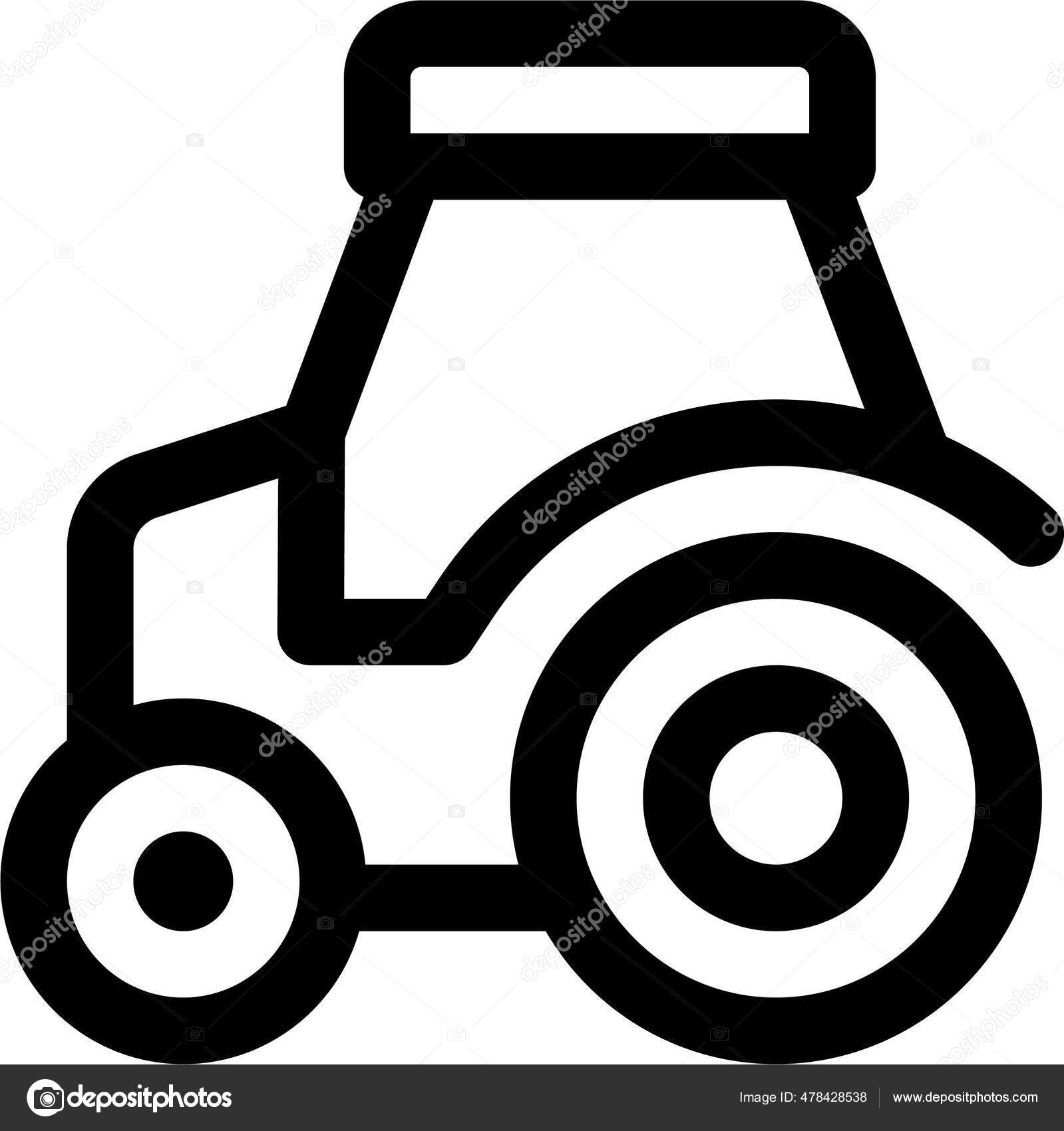 Agriculture Machine Tractor Icon Stock Vector by ©iconfinder 478428538
