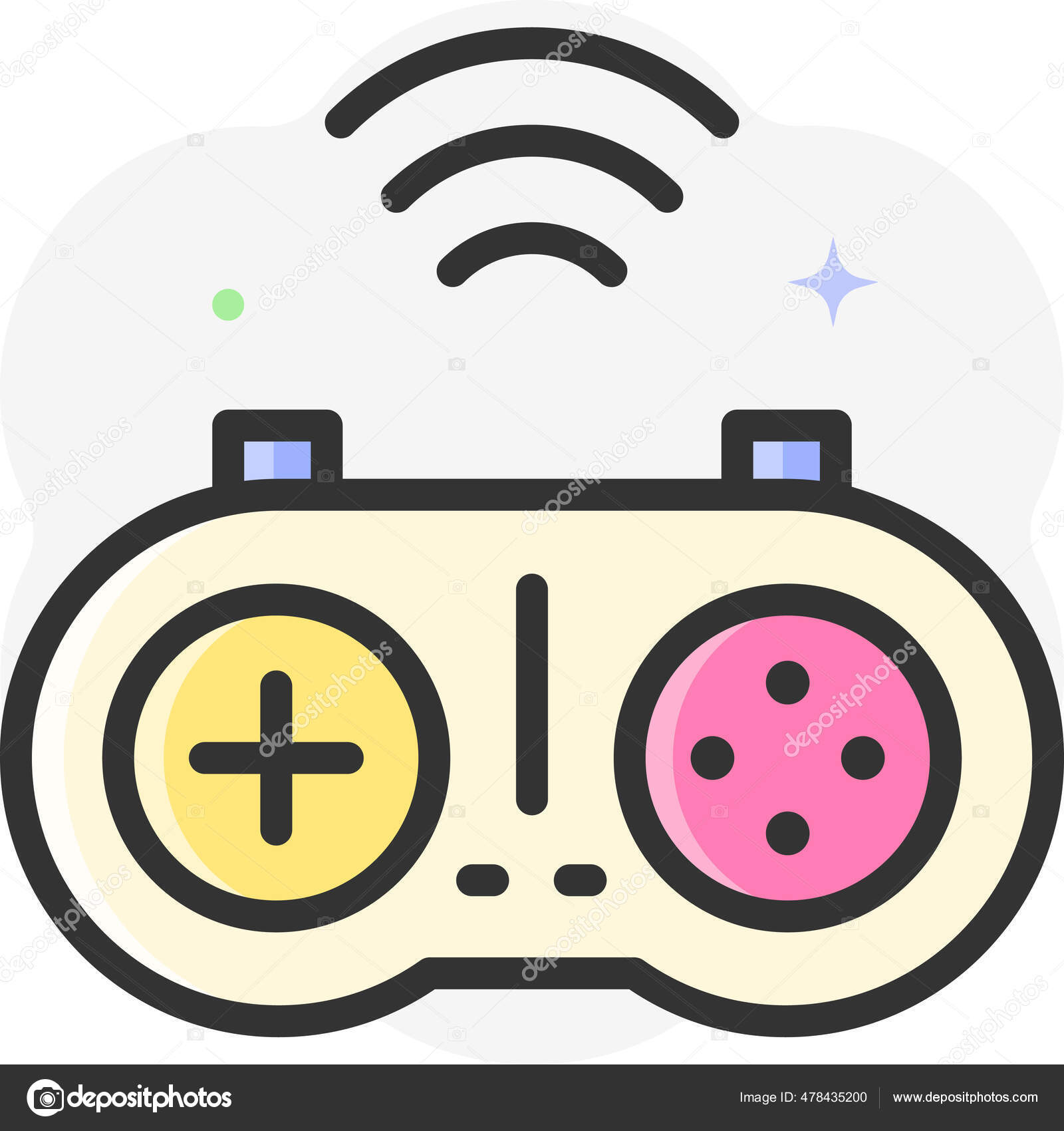 Video Game Games Block Icon Stock Vector by ©iconfinder 478435200