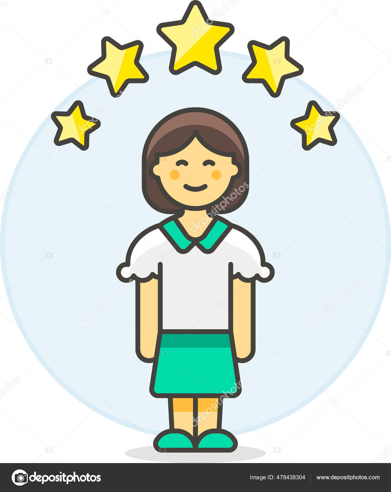 Admin Avatar Collaborator Icon Avatar Category Stock Vector by ...