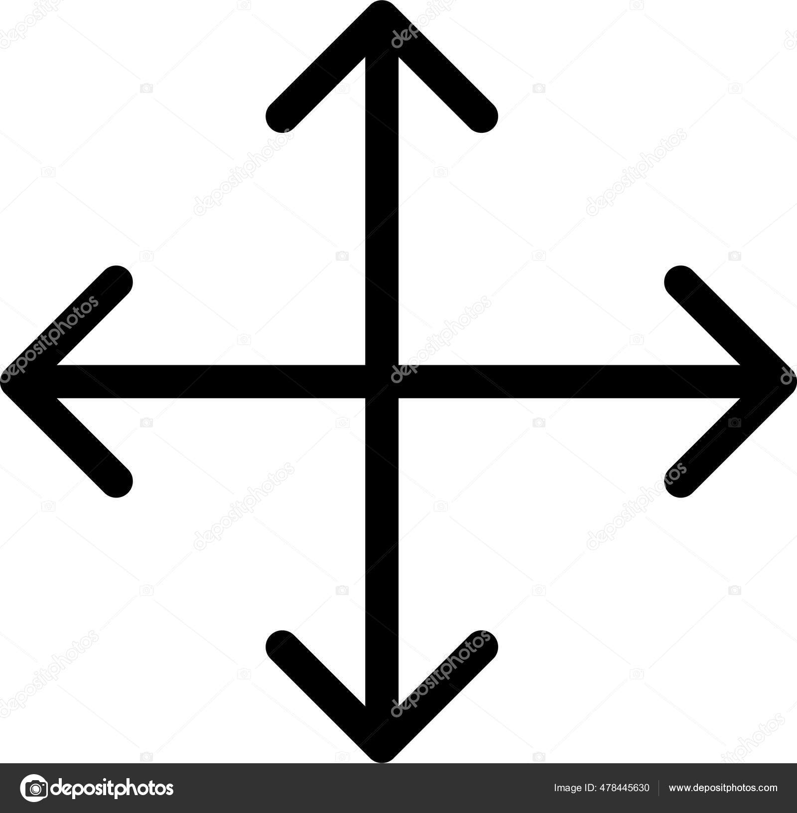 All Arrow Diagram Icon Outline Style Stock Vector by ©iconfinder 478445630