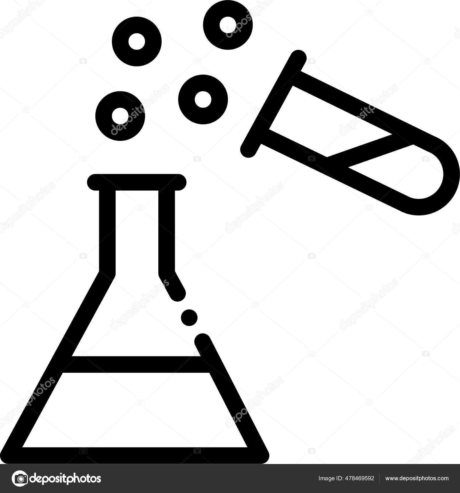 Erlenmeyer Flask Icon Free Vectors | Erlenmeyer Flask Icon