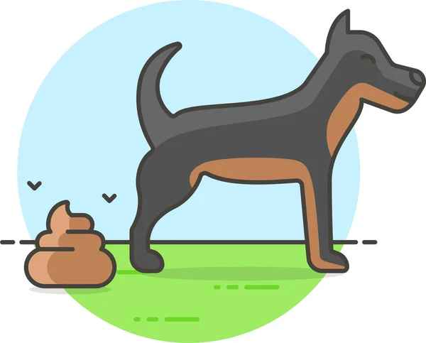 139 ilustraciones de stock de Perro haciendo caca | Depositphotos