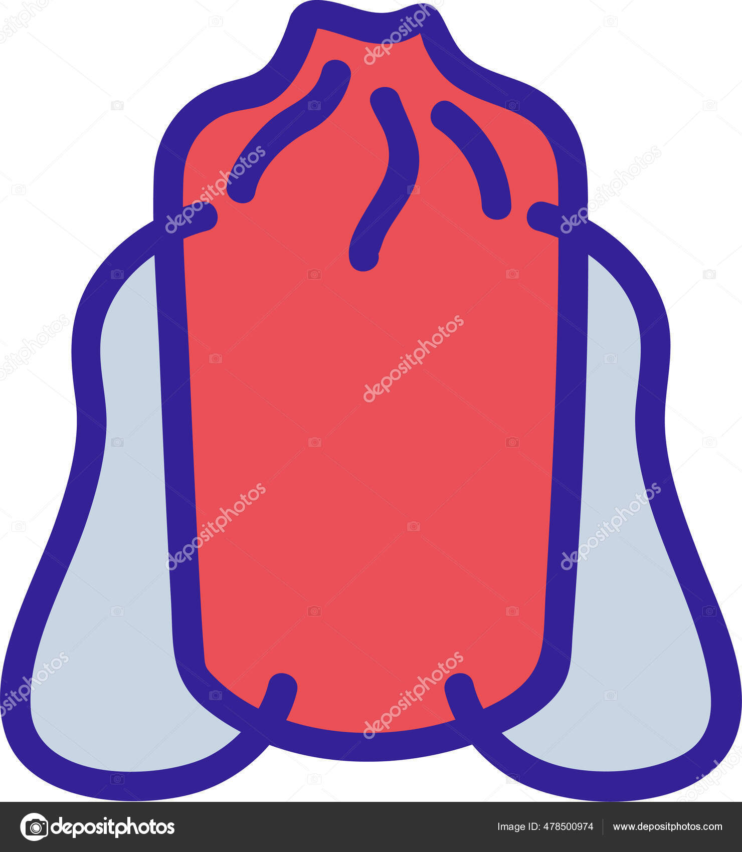 Backpack Bag Baggy Icon Stock Vector Image by ©iconfinder #478500974