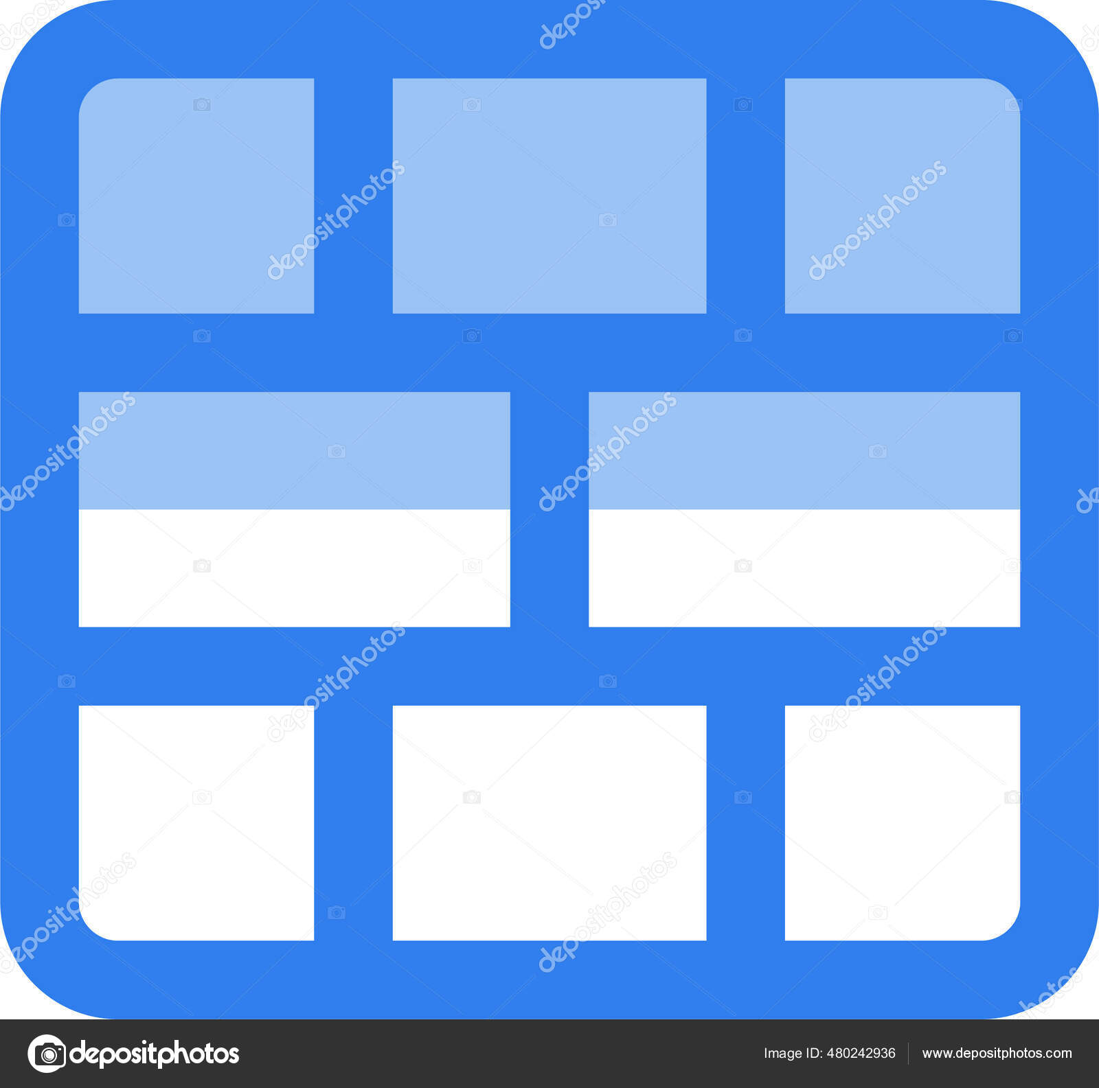 Bloquear Icono Internet Firewall Estilo Filledoutline Vector de stock ...