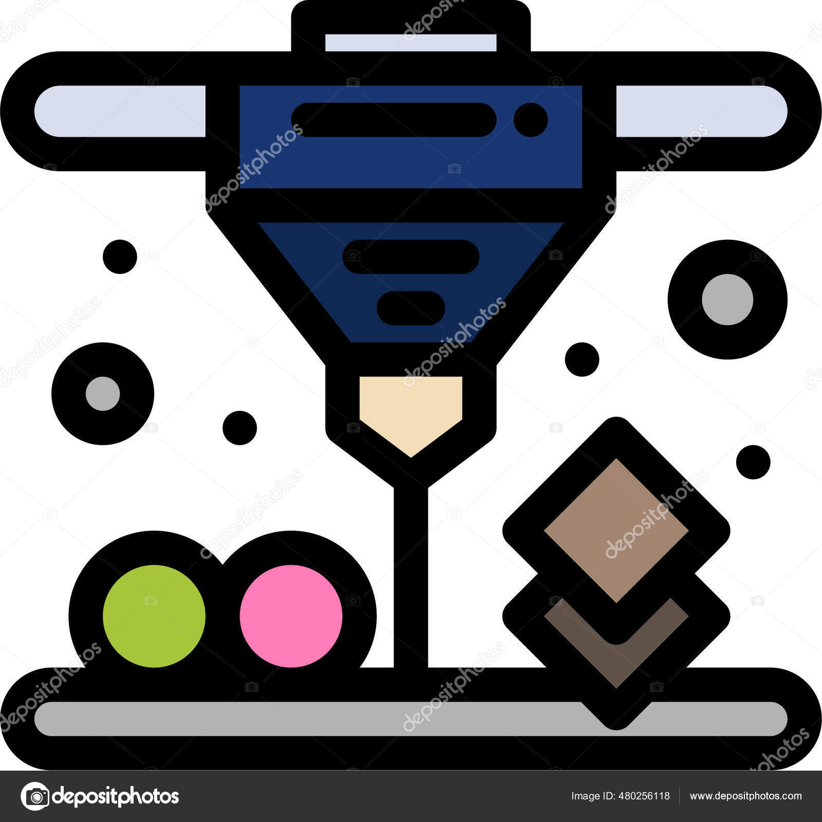 Direct Laser Icon Stock Vector by ©iconfinder 480256118