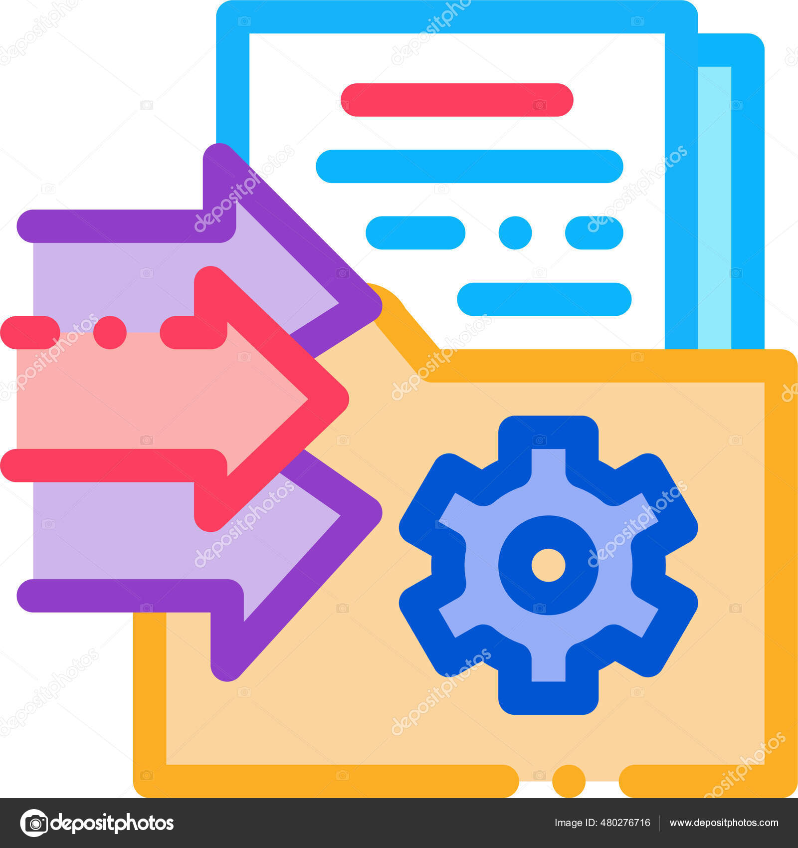 Adding Document Folder Icon Stock Vector by ©iconfinder 480276716 Adding Document Folder Icon Stock Vector by ©iconfinder 480276716