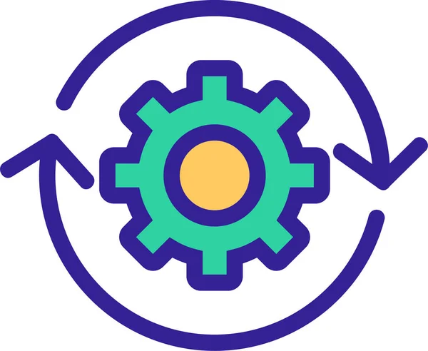 Automation Automation Scope Configuration Icon Stock Vector Image by ...