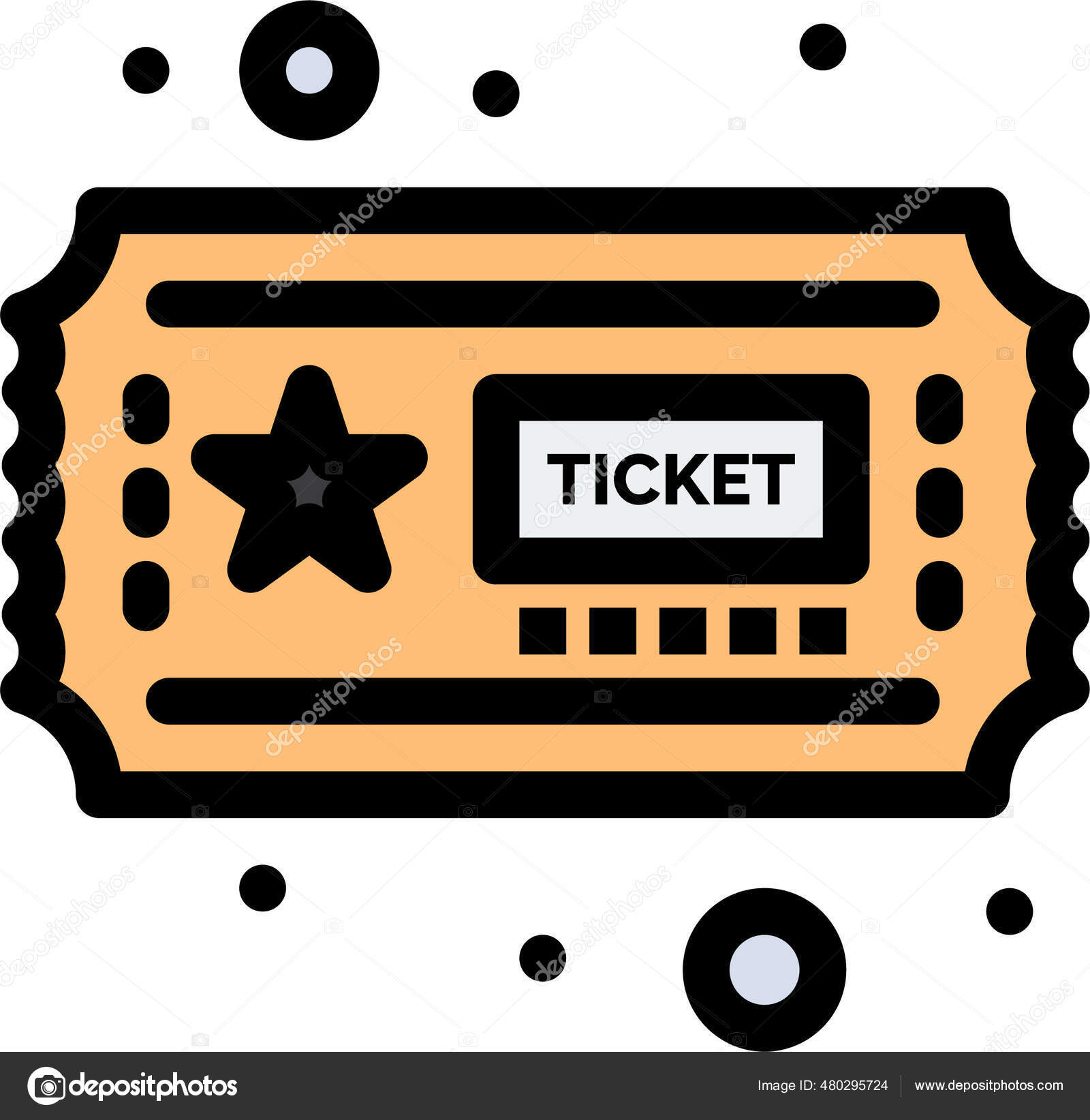 Hobbies Hobby Ticket Icono Vector de stock #480295724 de ©iconfinder