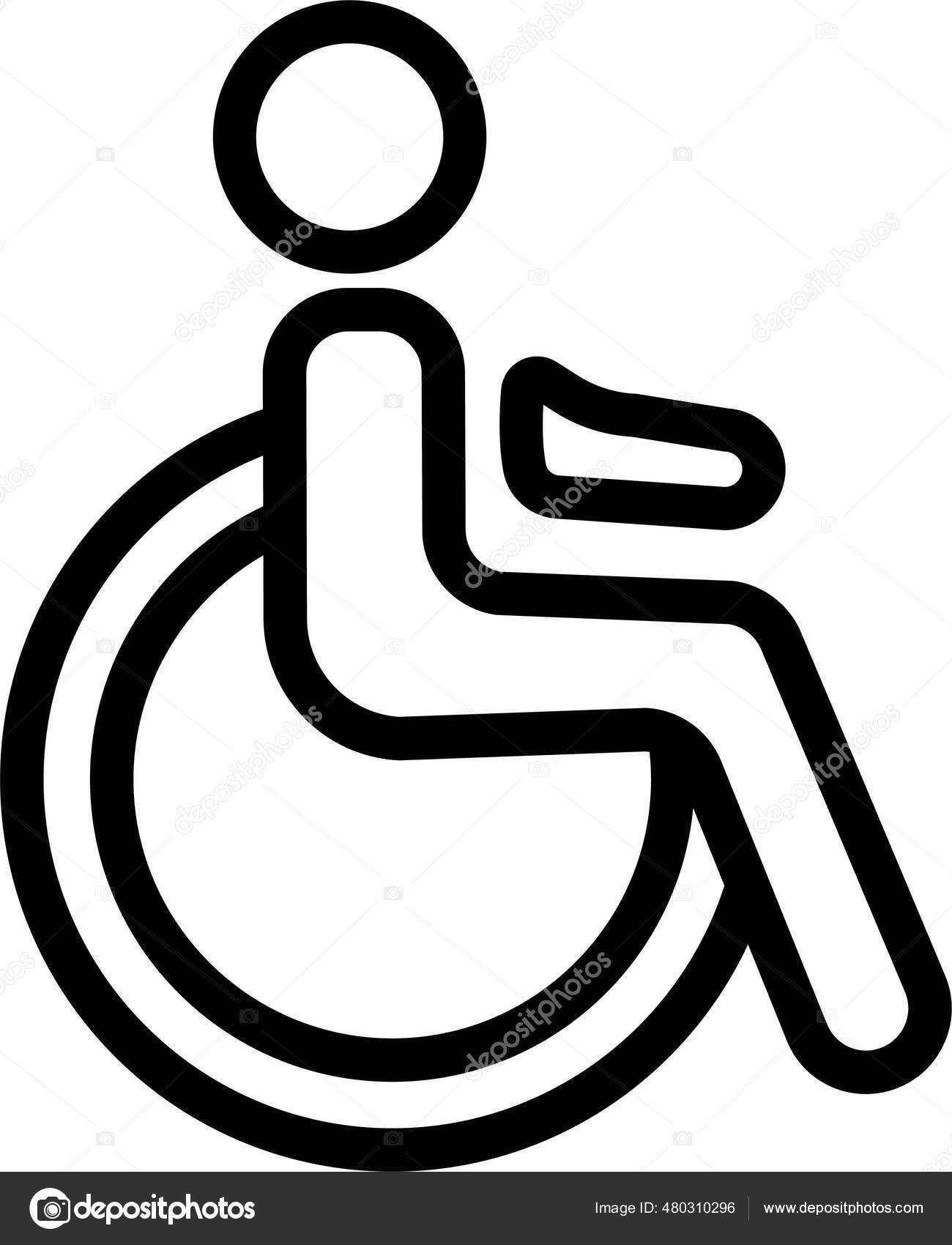 Dog Handicapped Human Icon Stock Vector by ©iconfinder 480310296