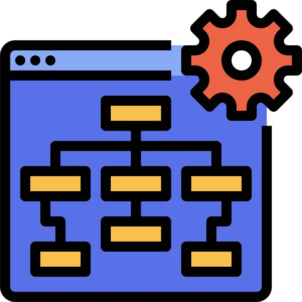 Control organization workflow Stock-Vektorbilder | Depositphotos