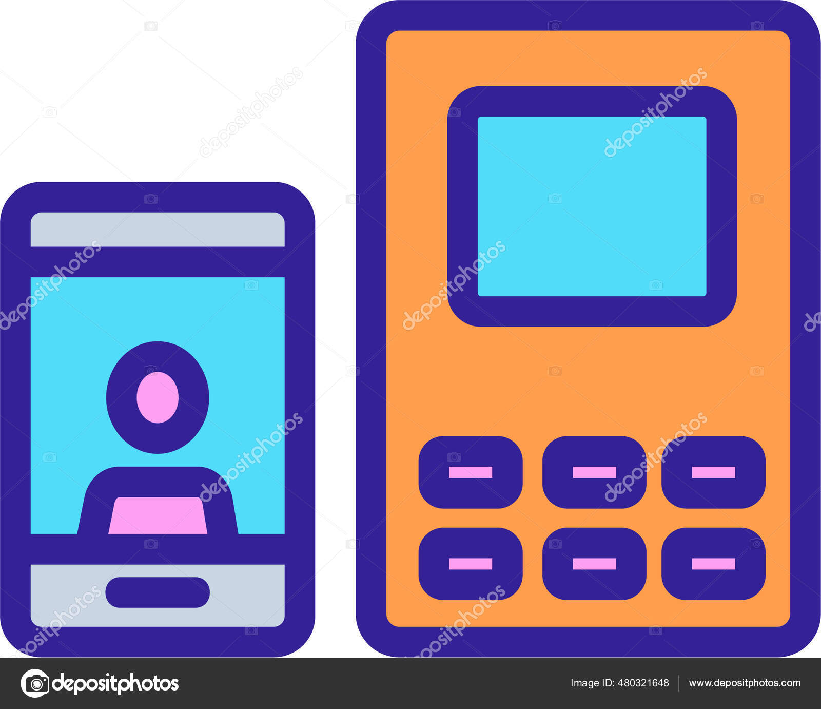 Electronic Intercom Microphone Icon Stock Vector by ©iconfinder 480321648