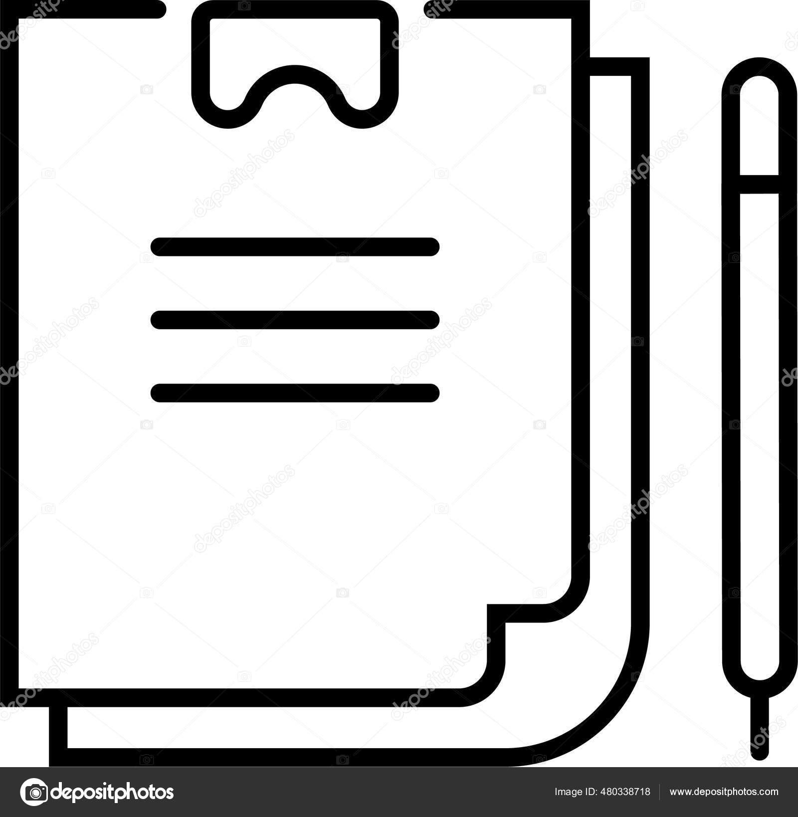 Movie Cinema Scenario Icon Stock Vector Image by ©iconfinder #480338718