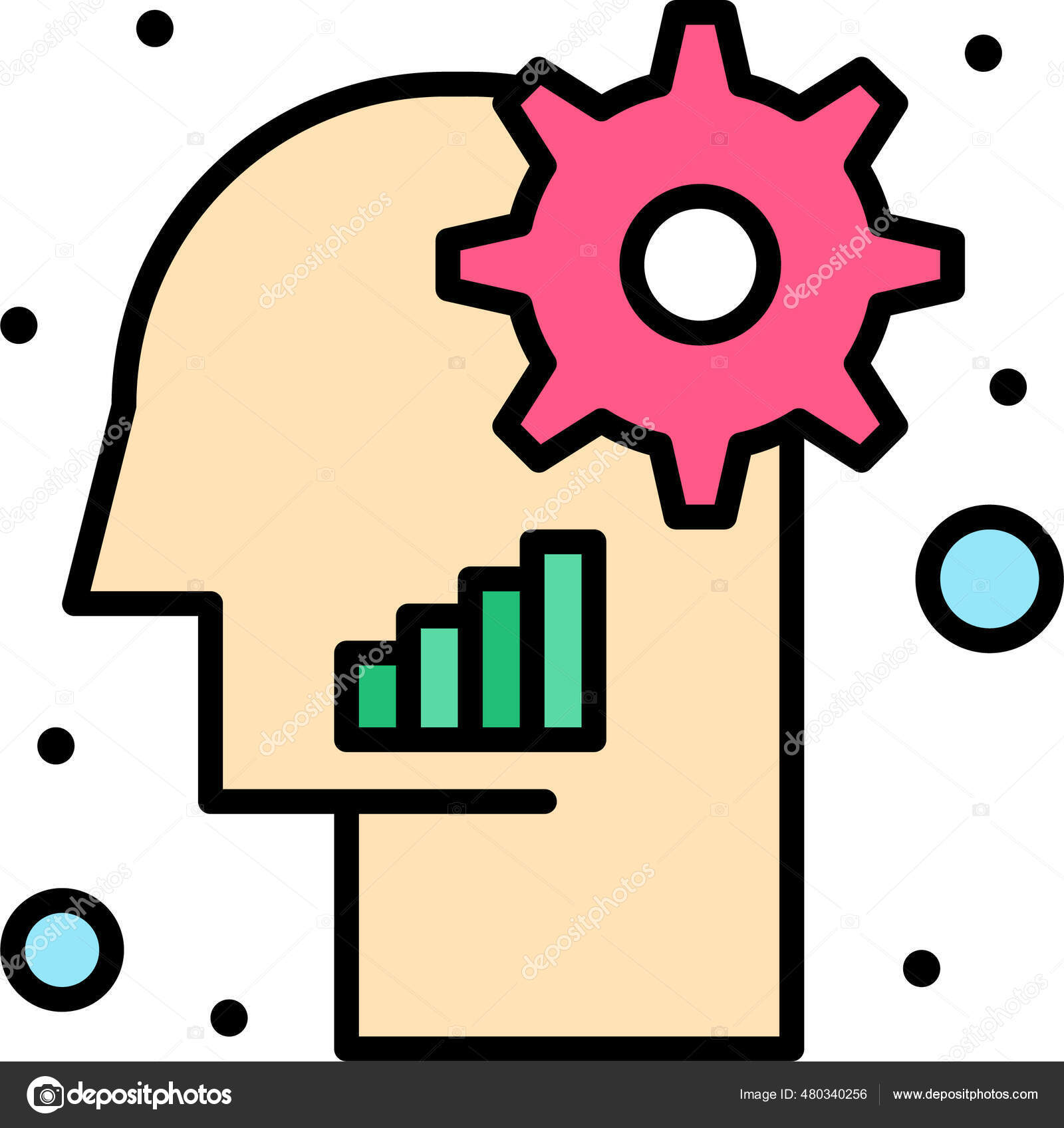 Brain Management Preference Icon Stock Vector Image by ©iconfinder ...