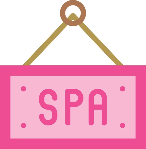 Sinal de vetor spa imágenes de stock de arte vectorial | Depositphotos