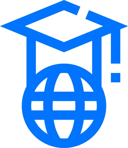 Education Global Student Icon Solid Style Stock Vector by ©iconfinder ...