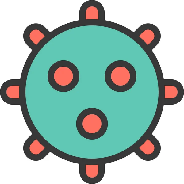 Antigen Disease Epidemic Icon Filled Outline Style Stock Vector by ...