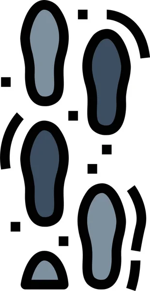 Follow footsteps Vector Art Stock Images | Depositphotos