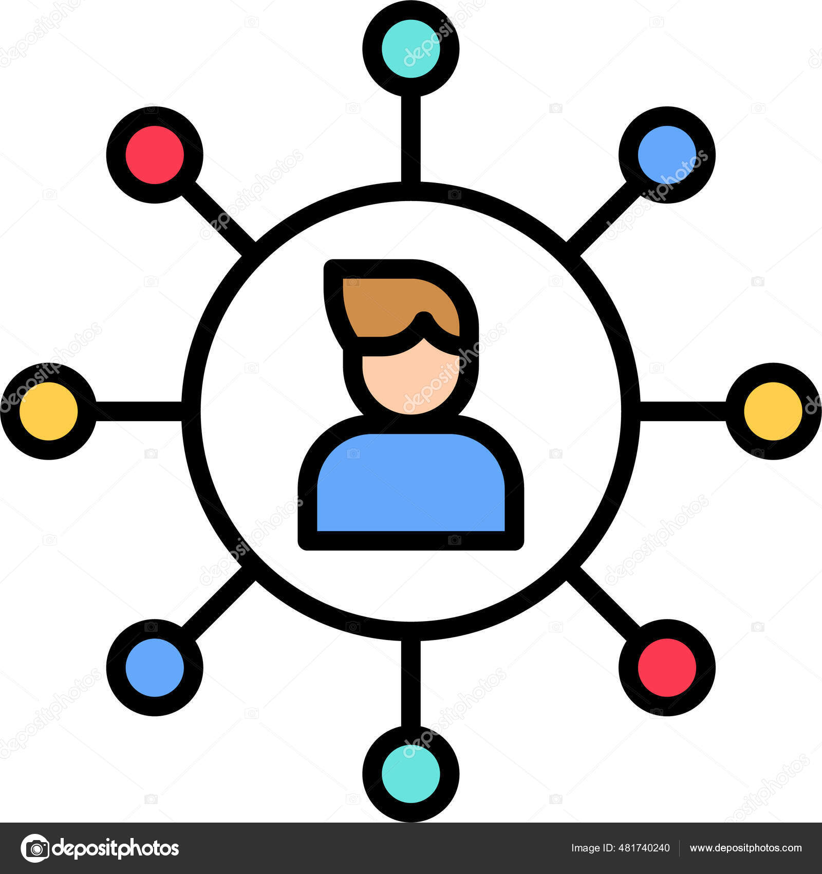 Communication Connection Network Icon Stock Vector Image by ©iconfinder ...