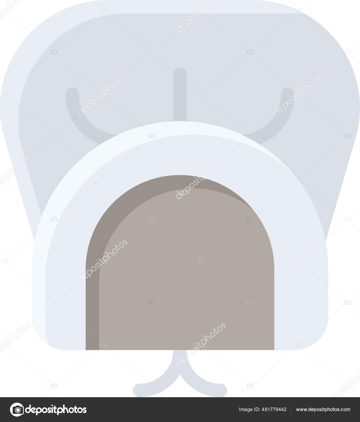 Bonnet Flat Topped Hat Headgear Icon Stock Vector Image by ©iconfinder ...