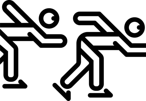 People playing limbo symbol imágenes de stock de arte vectorial ...