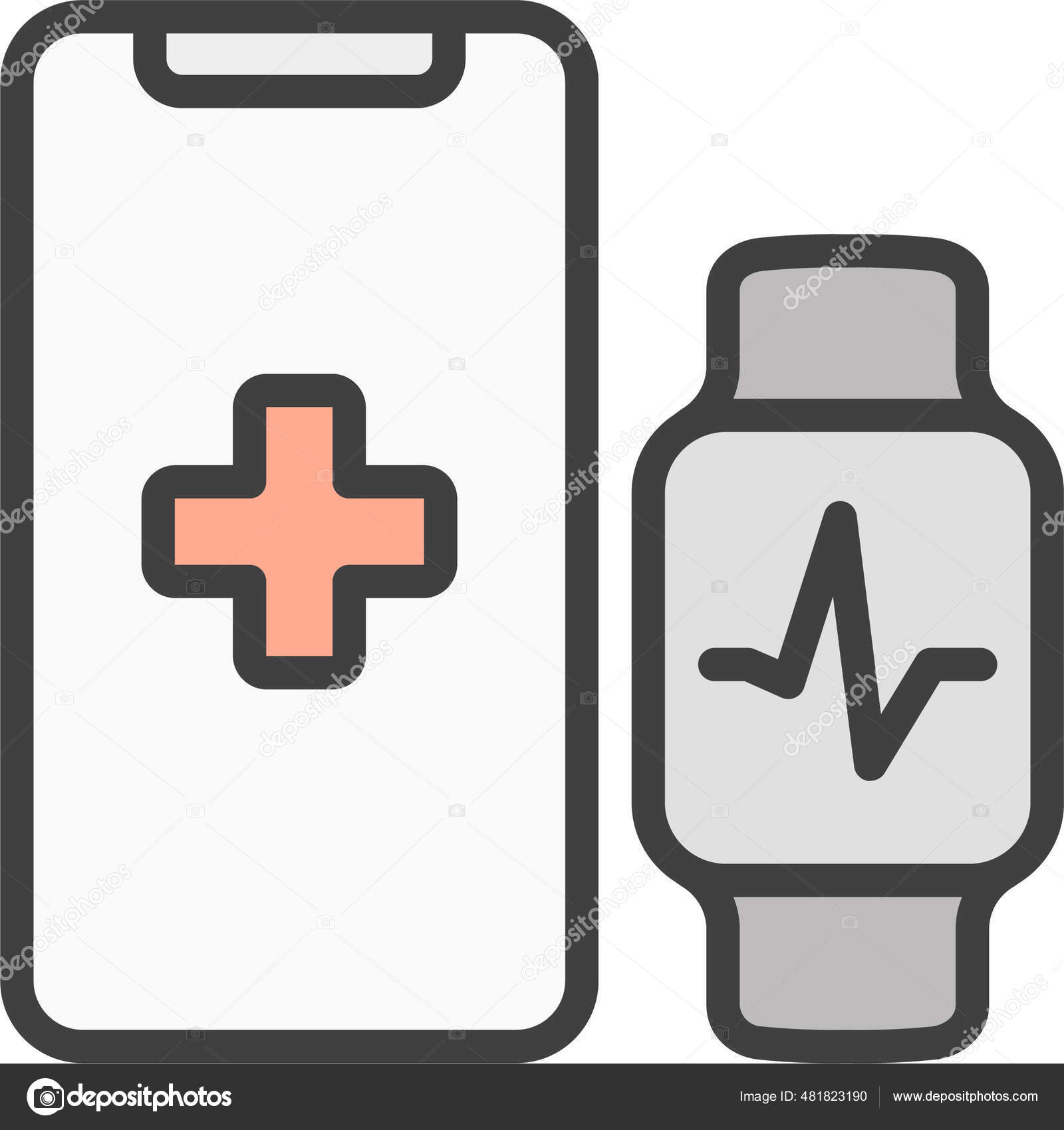 App Medical Phone Icon Stock Vector by ©iconfinder 481823190