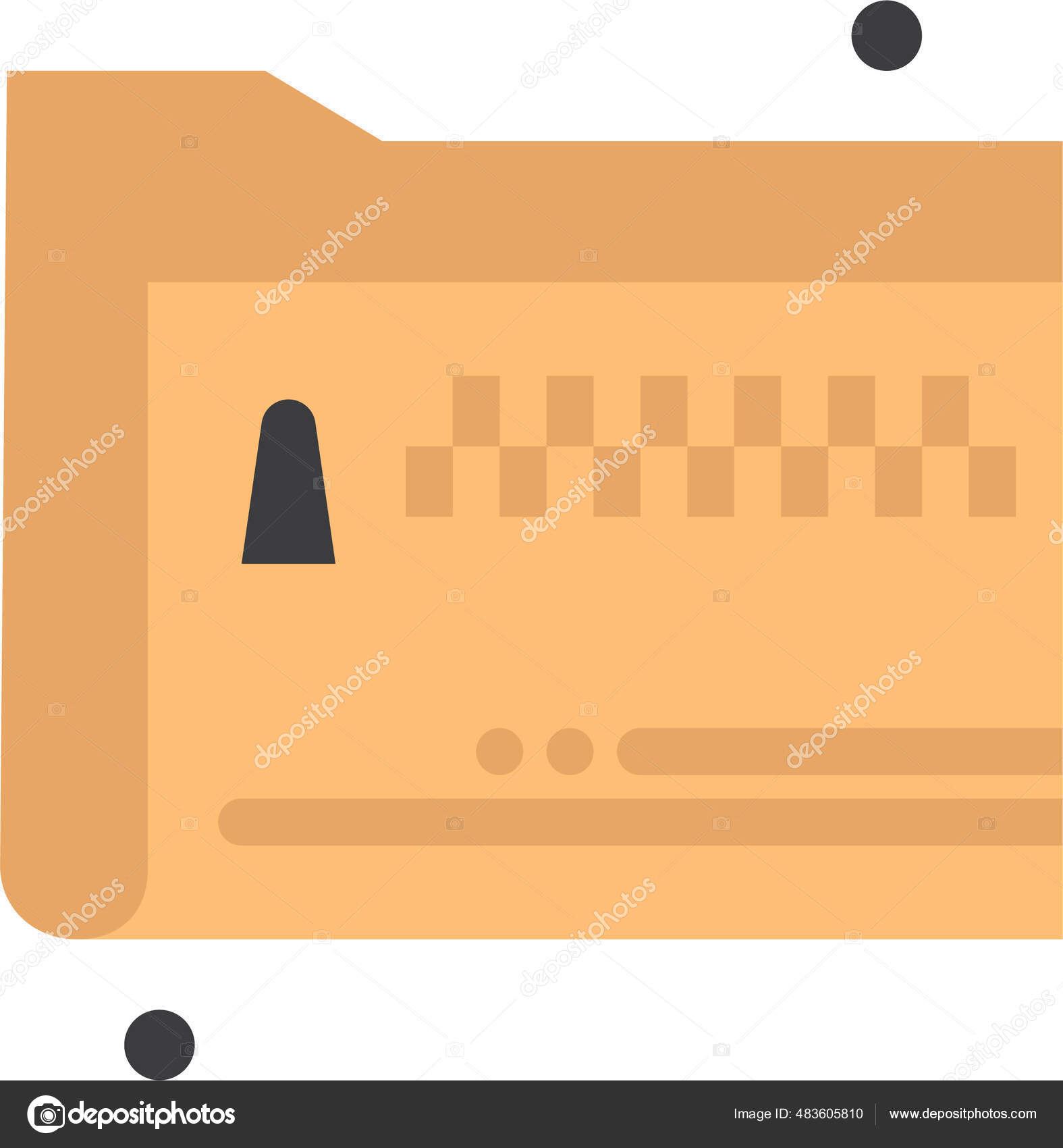 Dokumen Ikon Folder Berkas Vektor Stok oleh ©iconfinder 483605810