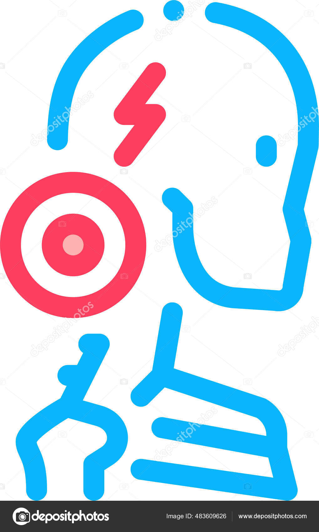 Arthritis Cervical Disease Icon Stock Vector by ©iconfinder 483609626