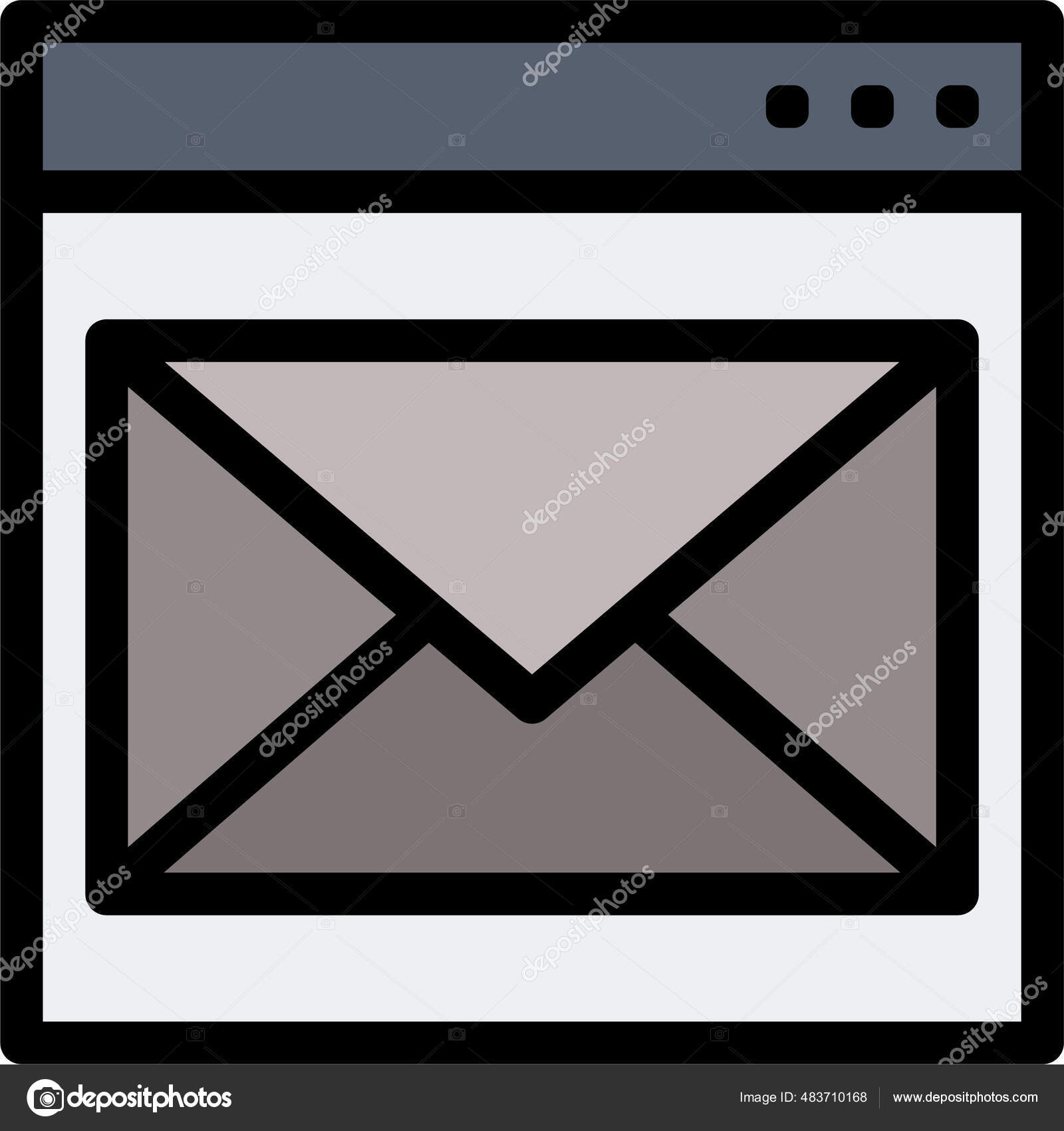 Ikon Kontak Surel Komunikasi Vektor Stok oleh ©iconfinder 483710168