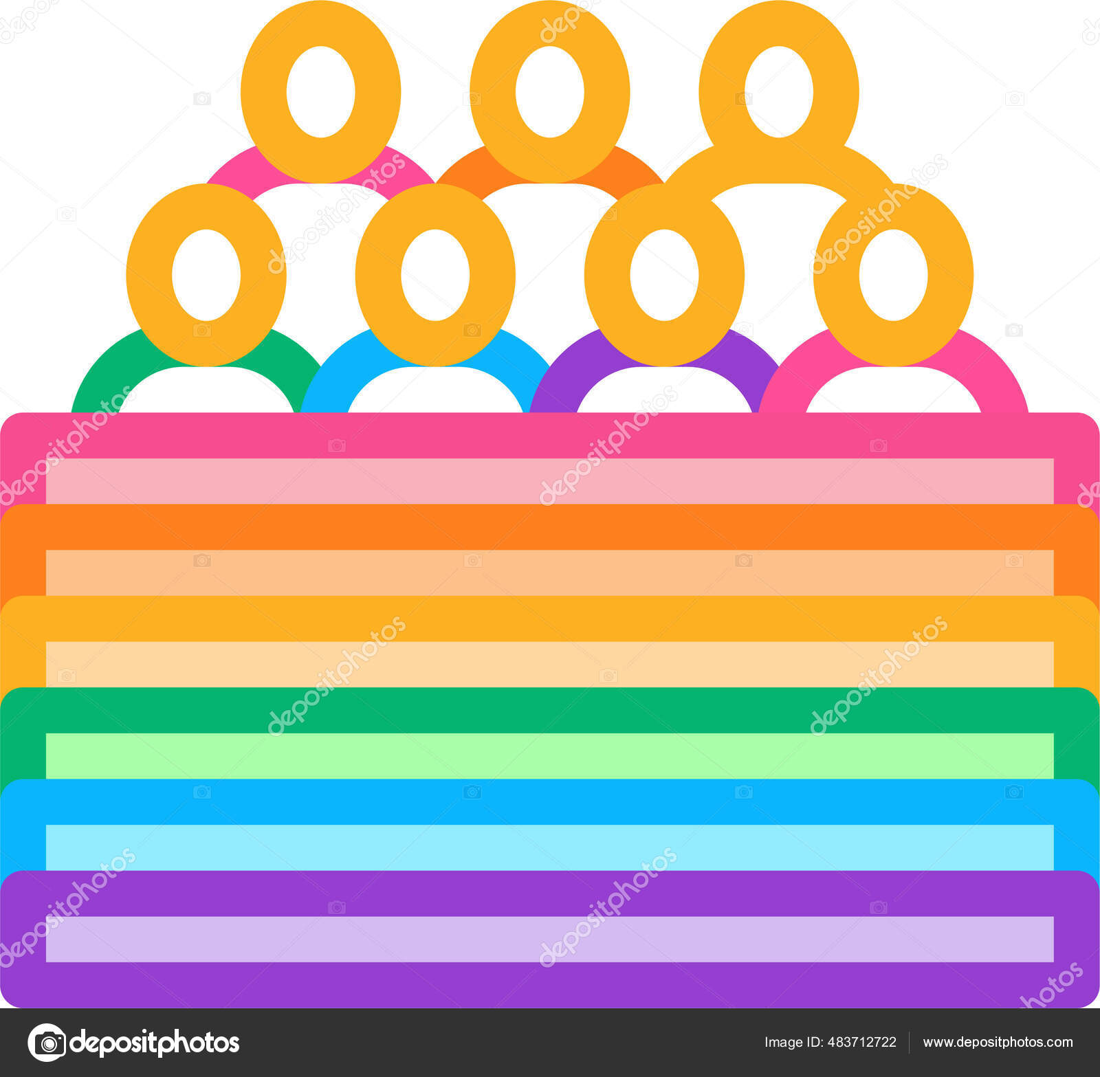 Community Freedom Lgbt Icon Stock Vector by ©iconfinder 483712722
