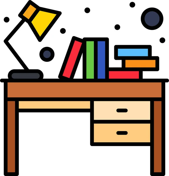 100,000 Books on desk Vector Images | Depositphotos