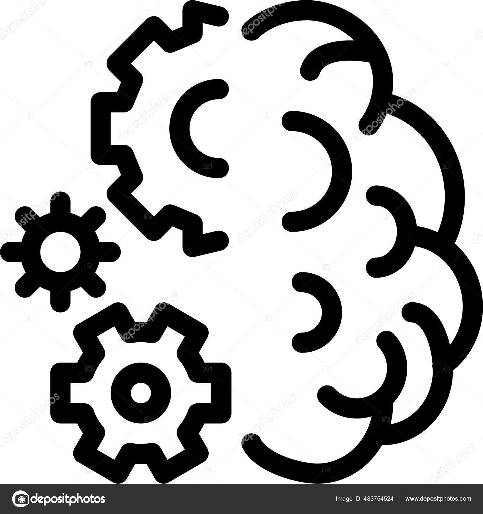 Brain Degenerative Disease Icon Stock Vector by ©iconfinder 483754524