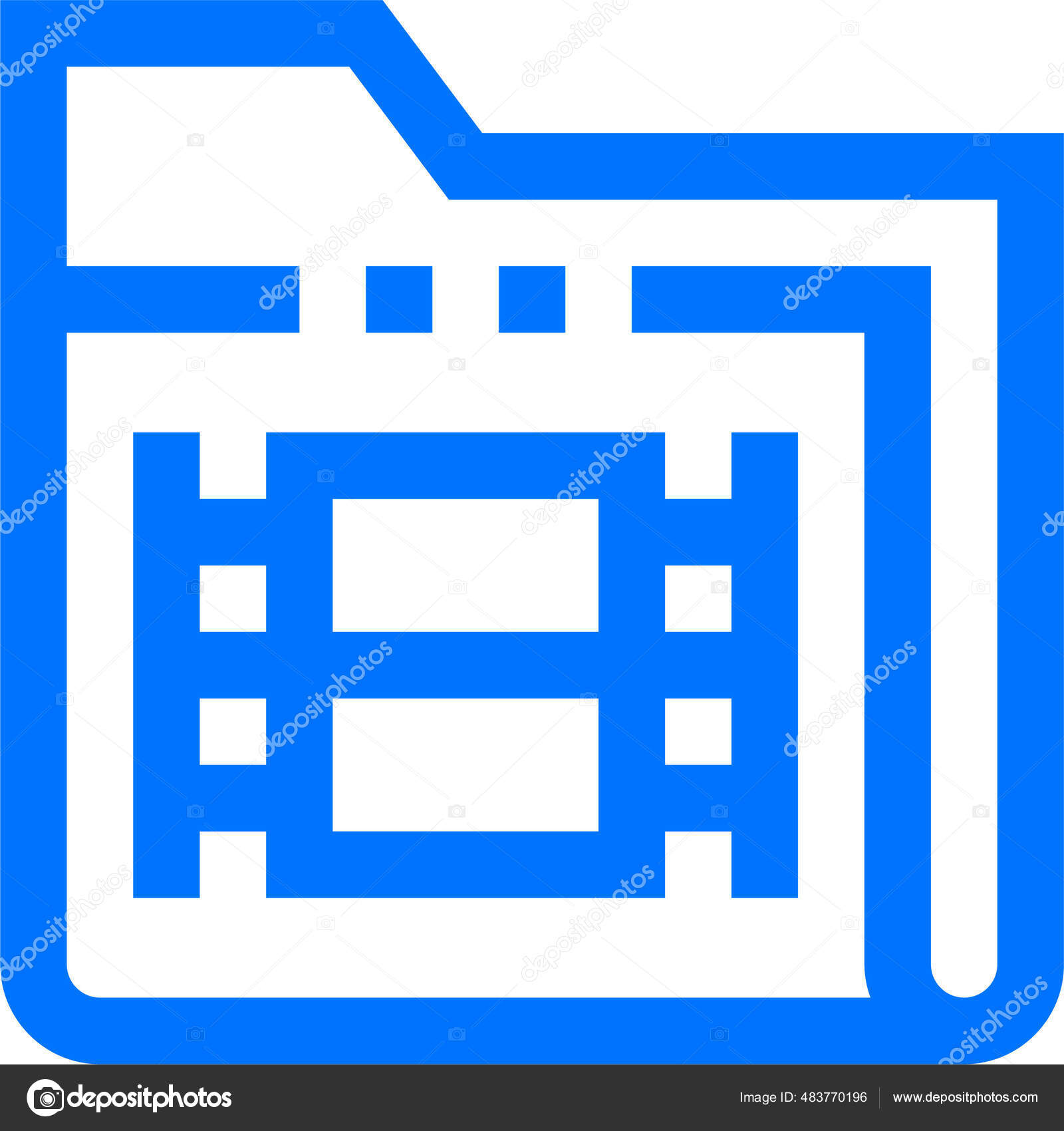 Clip Documents File Icon Outline Style Stock Vector by ©iconfinder ...