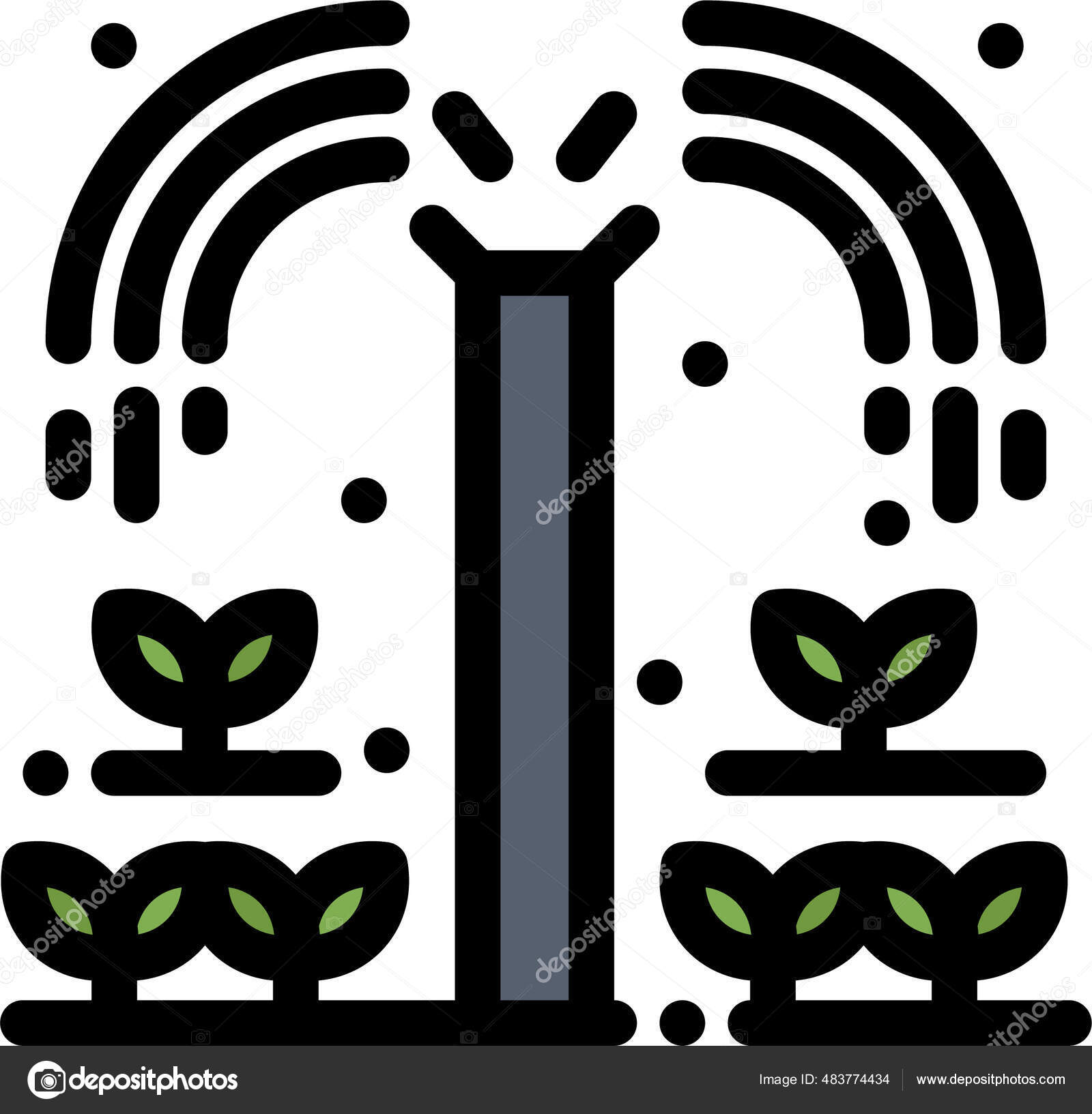 Agriculture Grower Nature Icon Stock Vector by ©iconfinder 483774434