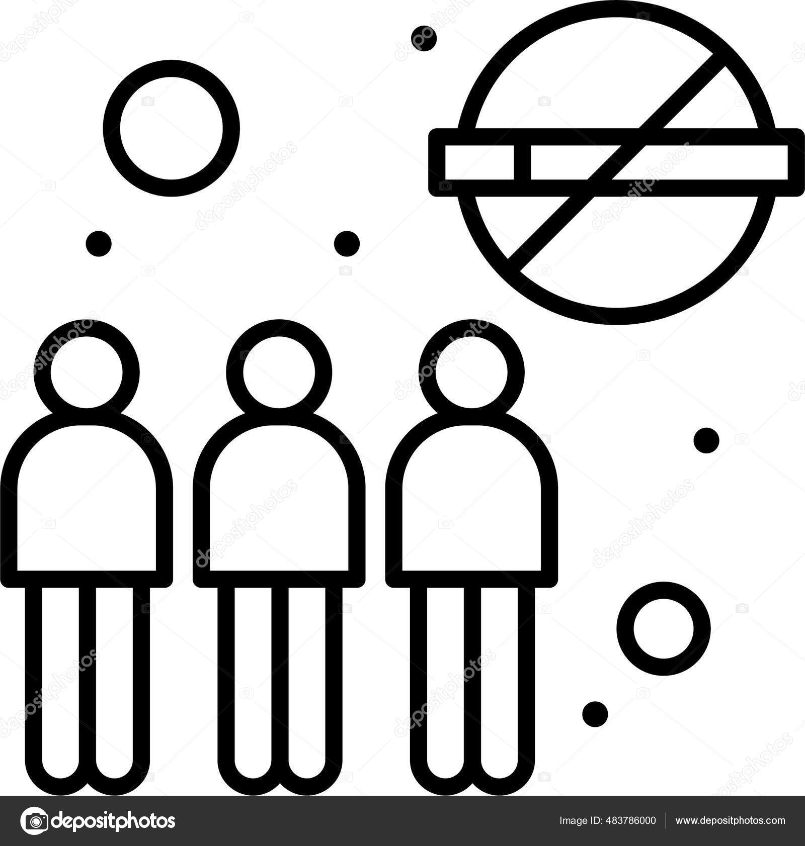 Allowed Banned Block Icon Stock Vector Image by ©iconfinder #483786000