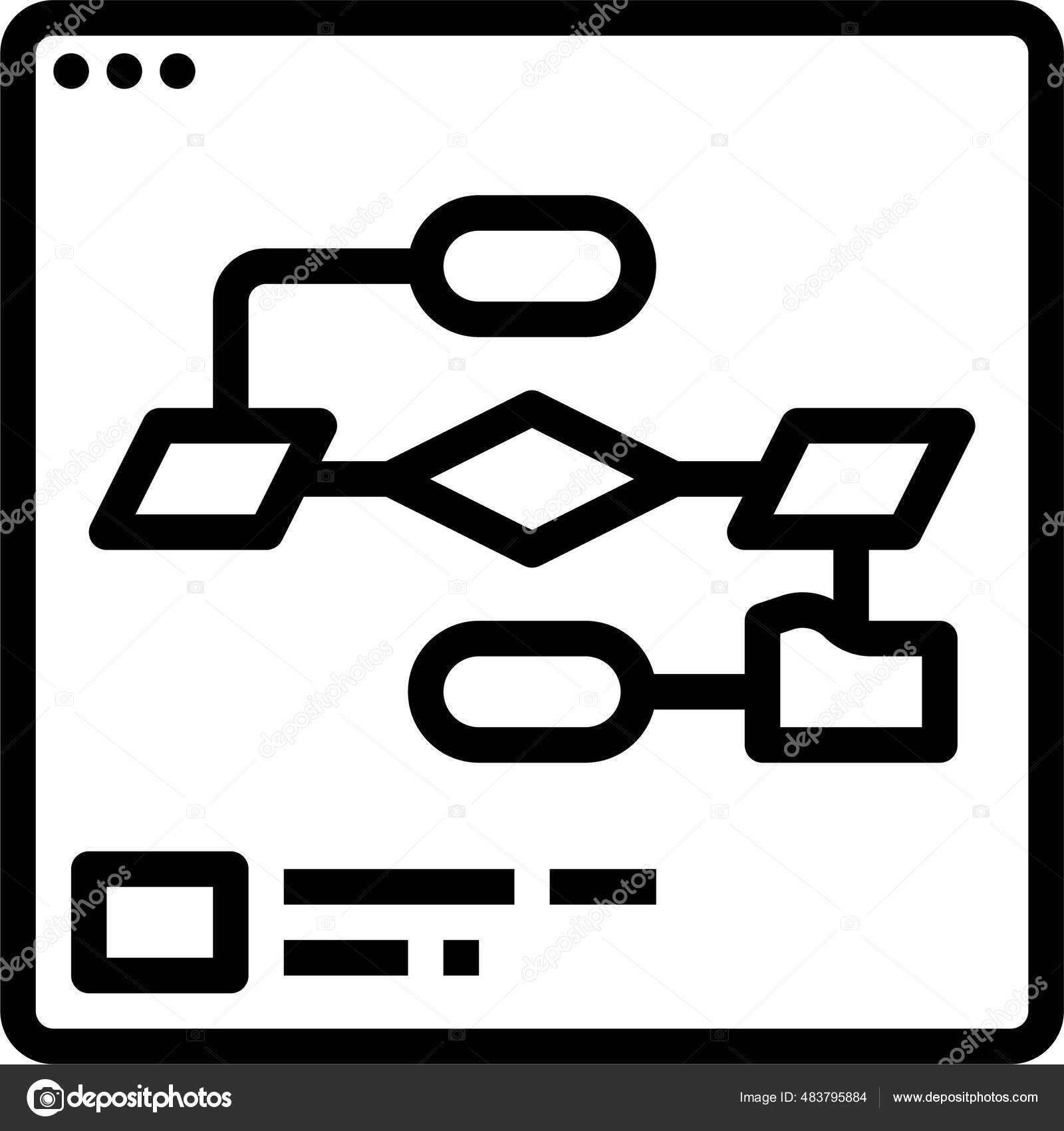 Diagramme Flussdiagramm Planung Symbol Stock-Vektorbild von ©iconfinder ...