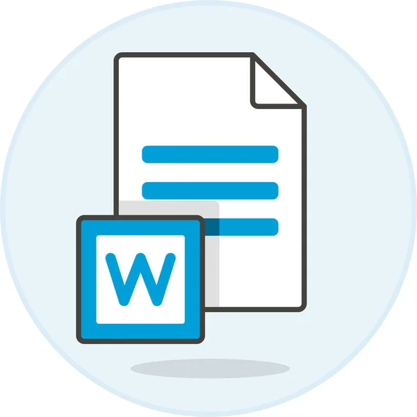 Microsoft word icon Vector Art Stock Images | Depositphotos