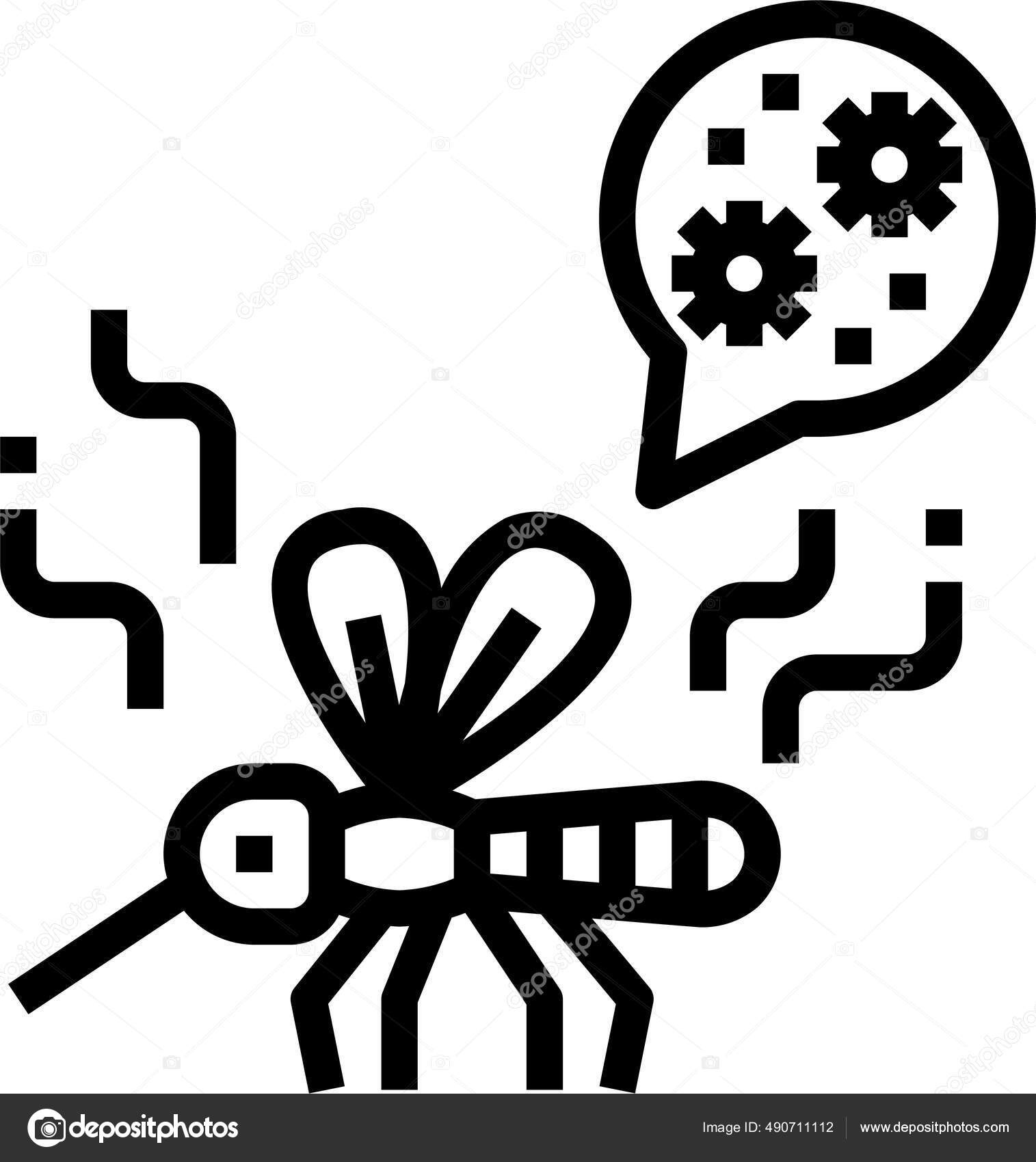 Blood Infection Mosquito Icon Stock Vector by ©iconfinder 490711112