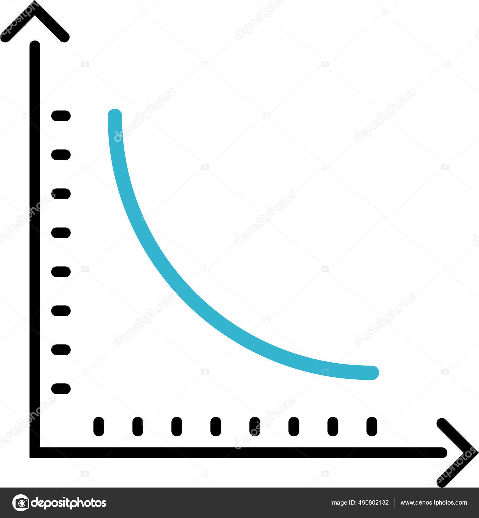 Parabola Graph Function Icon Stock Vector by ©iconfinder 490802132