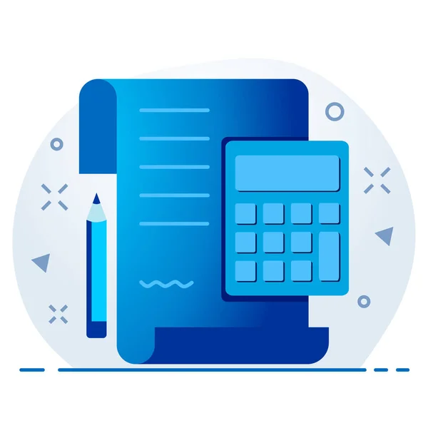 Account Calc Calculation Icon Flat Style Stock Vector by ©iconfinder ...