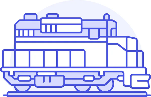 Train Engine Outline